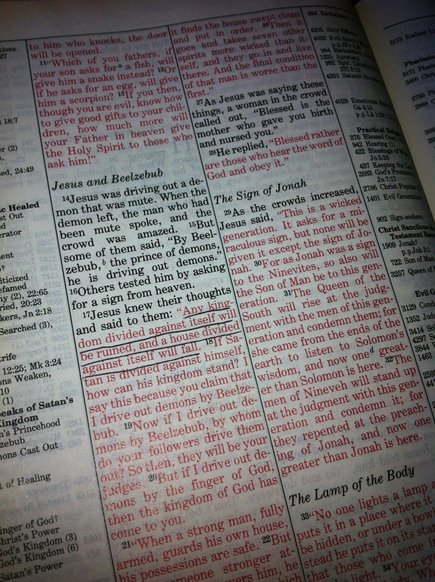 The Body of Christ Divided Cannot Stand!